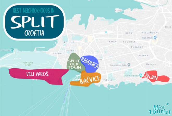 Where to Stay in Split – 5 Best Areas with Hotels and Prices