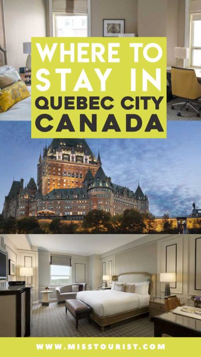TOP List of the Best Old Quebec City Hotels - MUST READ