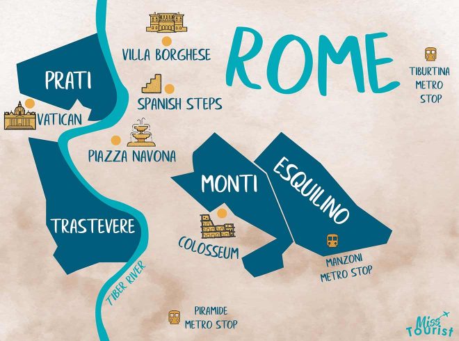 Where to stay in Rome - Best Areas and Hotels (With Prices!)
