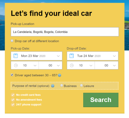 Renting a Car in Bogota - 7 Things You Need to Know Before