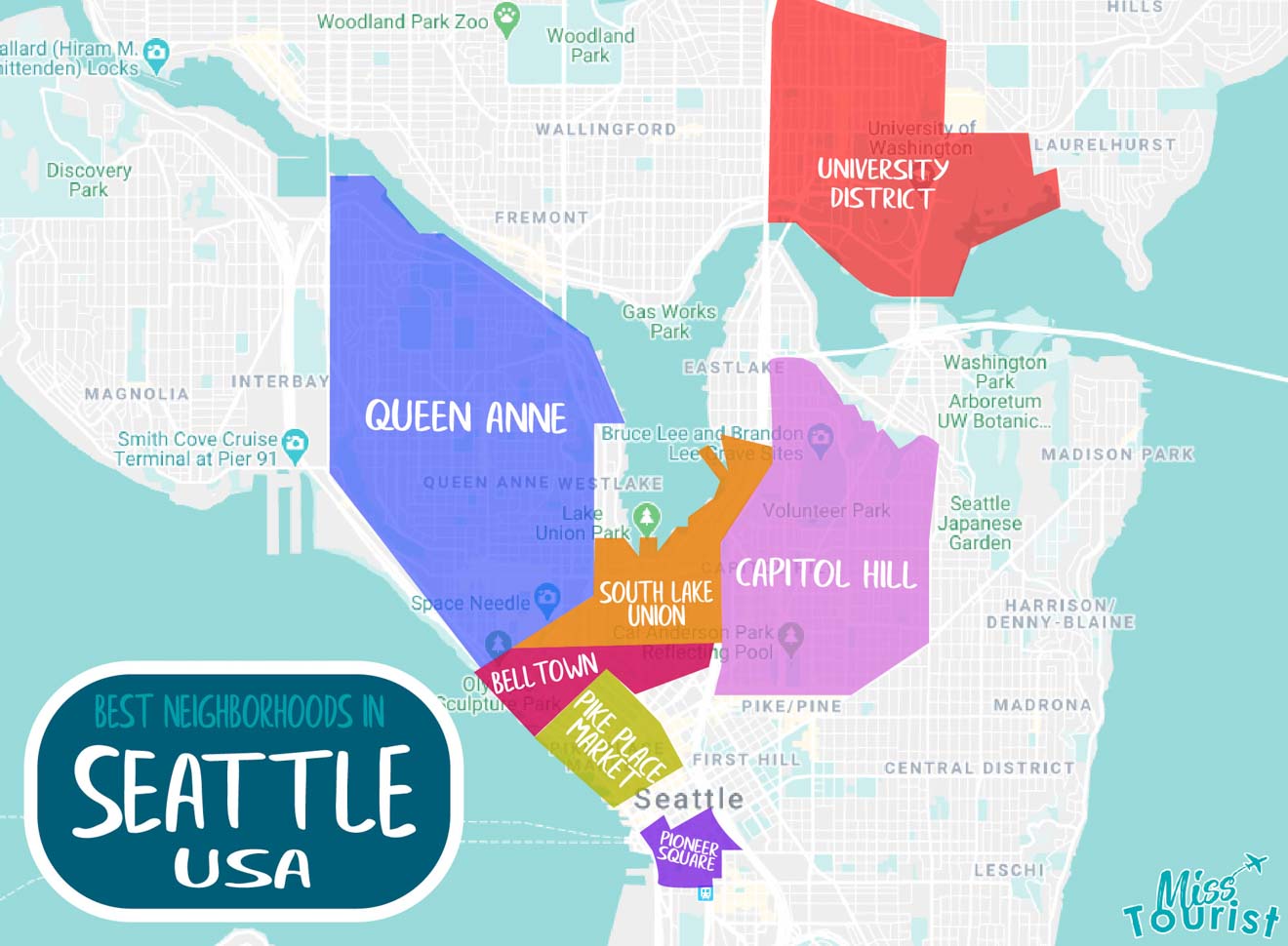 Where to Stay in Seattle → 7 AMAZING Areas with Prices!