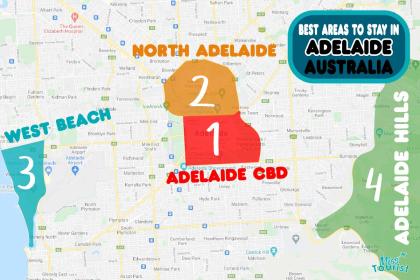 TOP 4 Areas Where to Stay in Adelaide, Australia + HOTELS