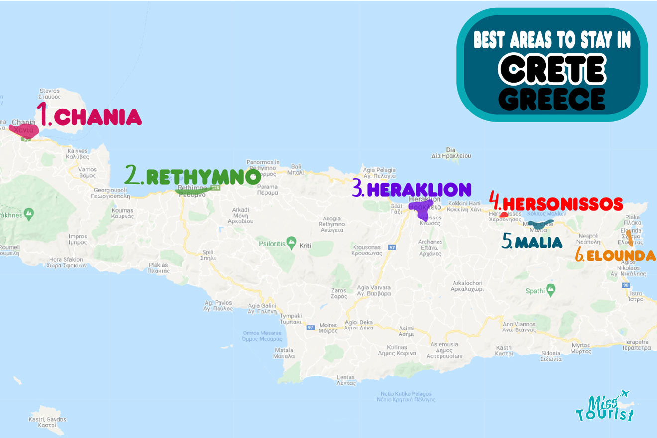 Where to Stay in Crete ️ BEST Guide on Areas (+Prices!)