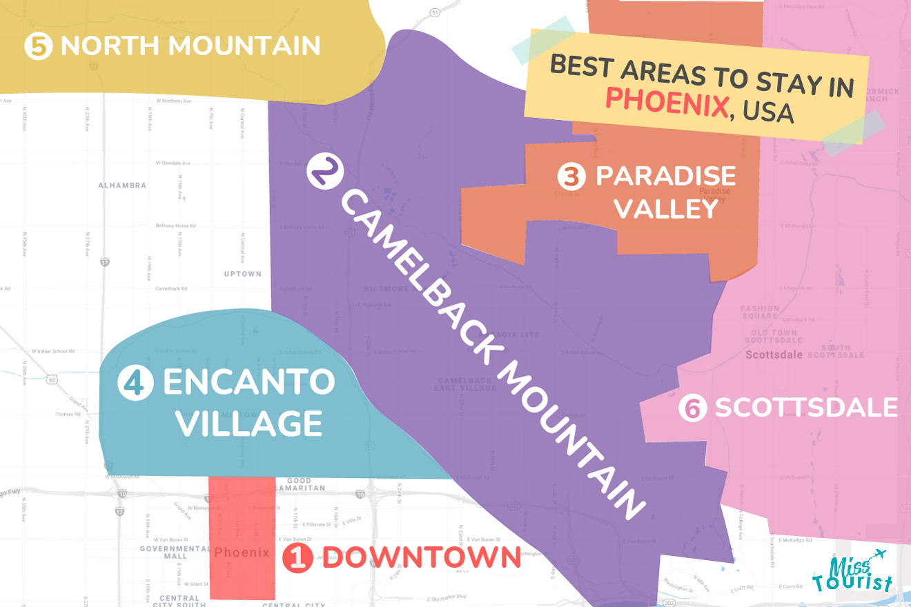 Where To Stay in Phoenix Arizona → Best Hotels and Apartments