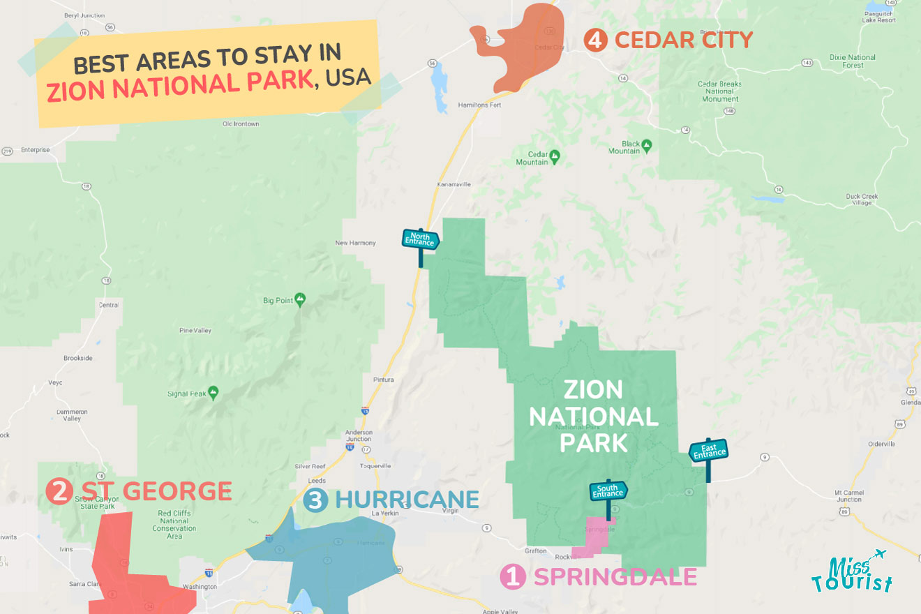 Where To Stay in Zion National Park → Best Hotels In Park
