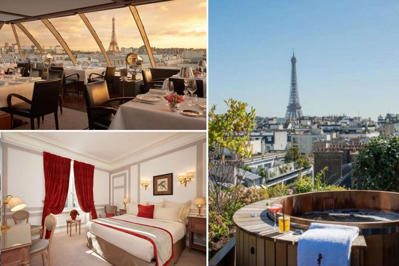 16 Hotels With an AMAZING Eiffel Tower View • All Budgets