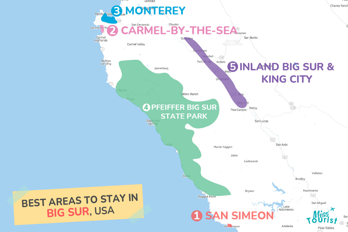 HONEST GUIDE → Where to Stay in Big Sur (With Prices!)