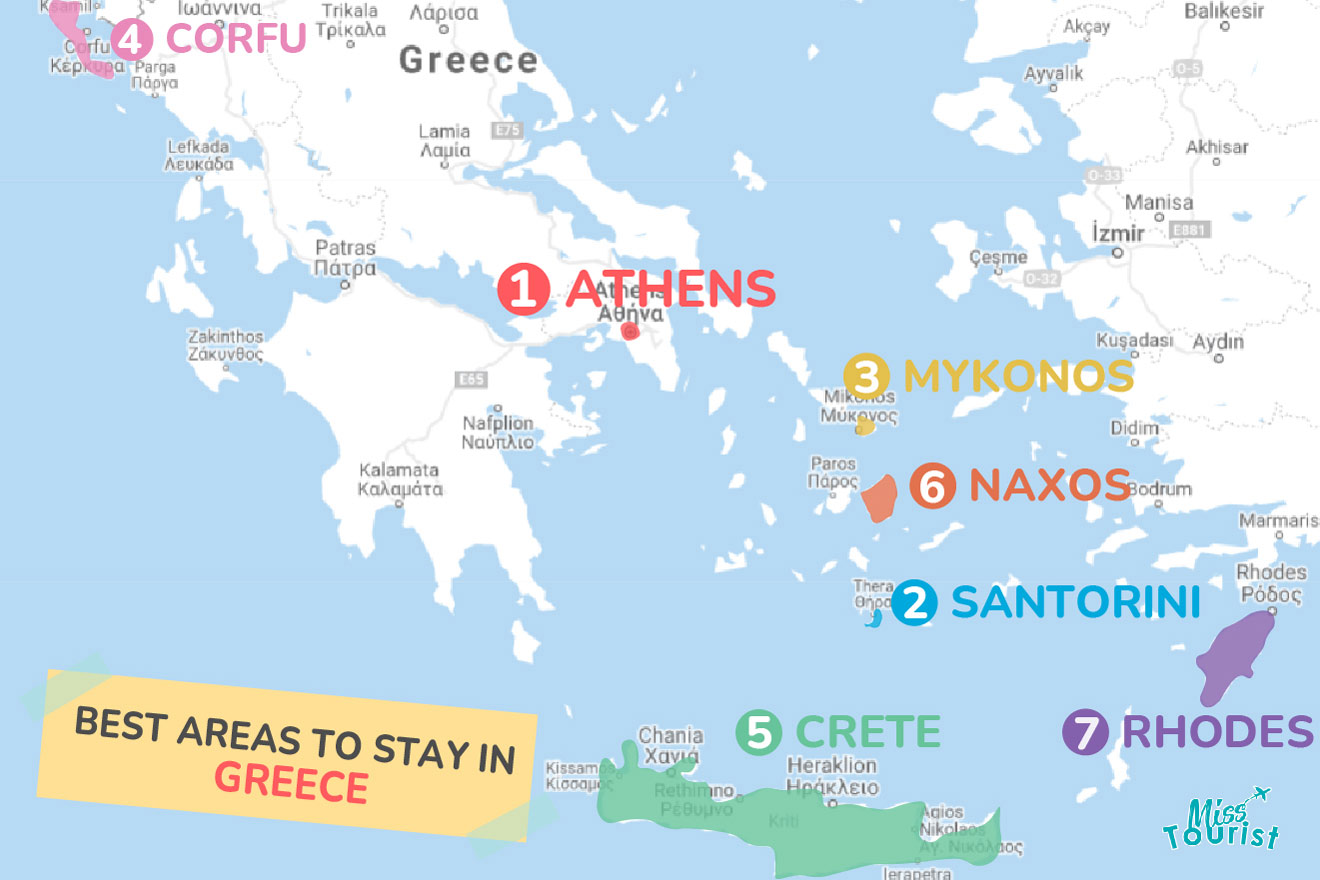 Where to Stay in Greece → 7 Best Areas