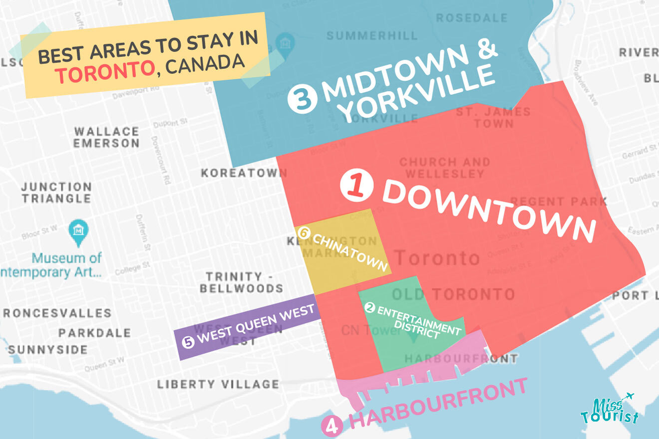 Where to Stay in Toronto (Areas + Hotels) → Honest Guide Where to Stay in Toronto (Areas + Hotels) → Honest Guide