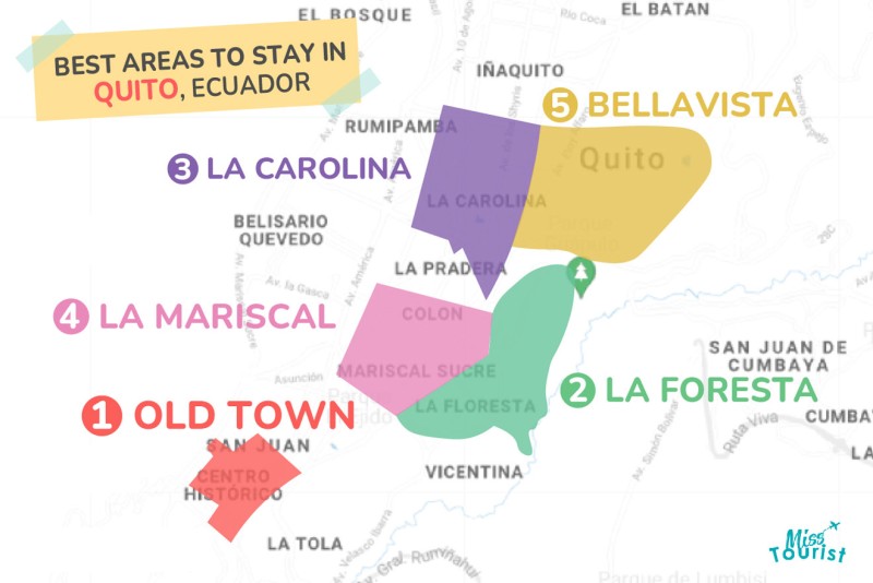 5 UNBEATABLE Areas Where to stay in Quito (+Prices!)