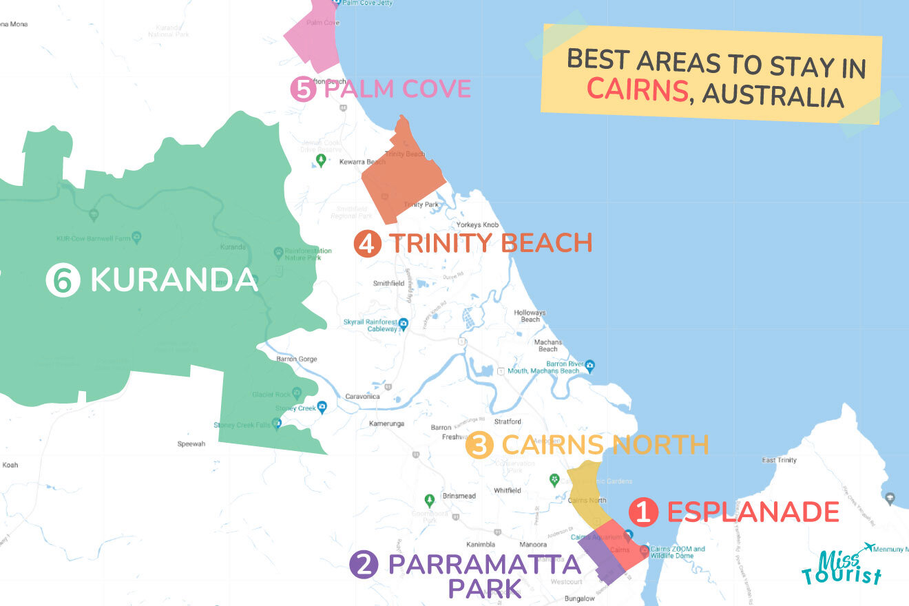 Where to Stay in Cairns - 6 Incredible Areas (+Prices & Map)