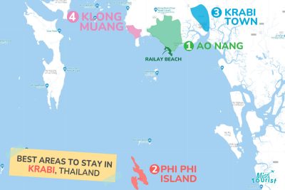Where to Stay in Krabi ️ 4 Areas for Any Interest & Budget!