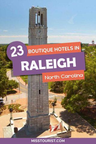 23 BEAUTIFUL Boutique Hotels in Raleigh, NC, for all Tastes!