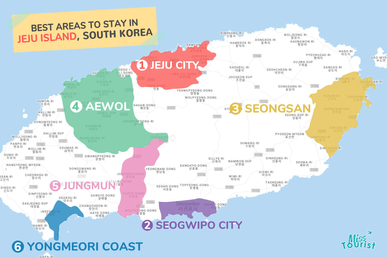 6 Areas Where to Stay in Jeju • with Resorts & Beach Hotels