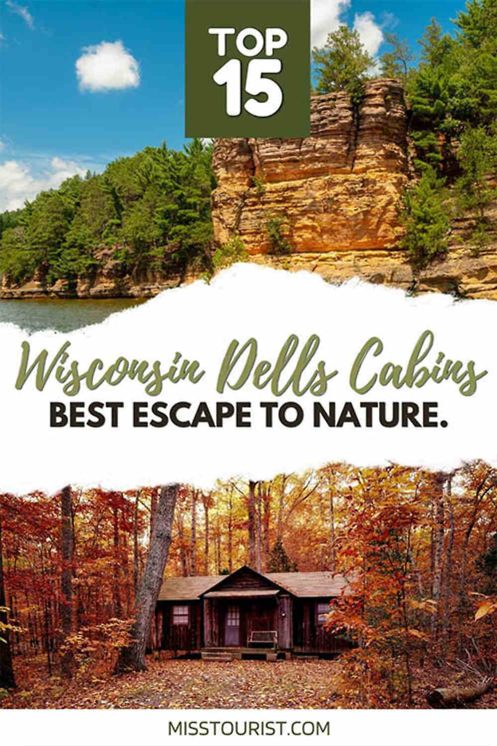 15 Cabins in Wisconsin Dells ️ Sorted by Price! (2024)