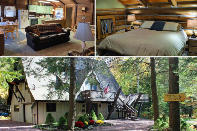 25 Chic Cabin Rentals in PA + Lakefront & Cabins w. Hot Tub