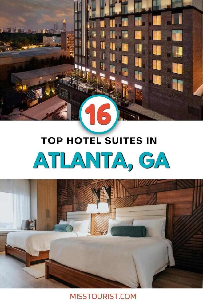 16 TOP Hotel Suites in Atlanta, GA (+Rooms with Balcony)