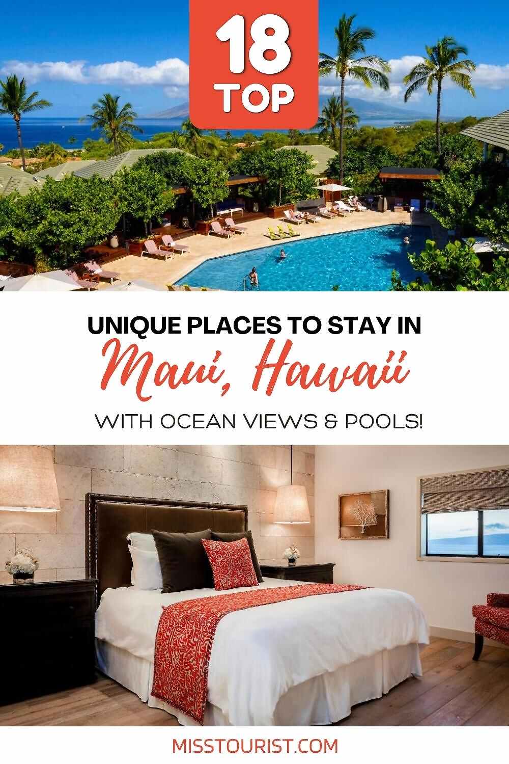 18 Unique Places to Stay in Maui | with Ocean Views & Pools!