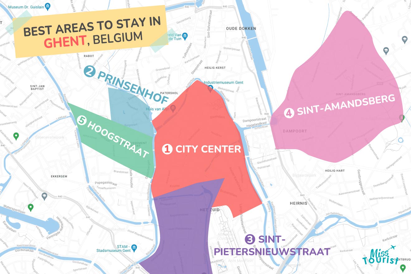 Where to Stay in Ghent (2024 Update): 5 Epic Areas & Hotels!