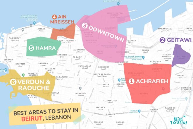 Where to Stay in Beirut | 6 Best Areas (Insider's Guide)