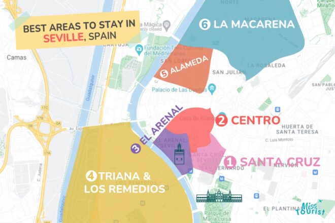 Where to Stay in Seville (2024 Update) – 6 UNBEATABLE Areas