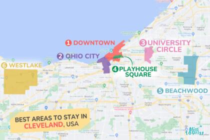 Where to Stay in Cleveland → 6 Best Areas in 2025 (+Map)