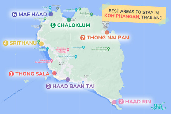 Where to Stay in Koh Phangan: 7 Areas & Top Island Hotels
