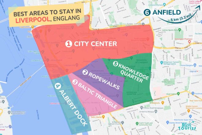 6 Best Areas Where to Stay in Liverpool in 2025 (w/Hotels!)
