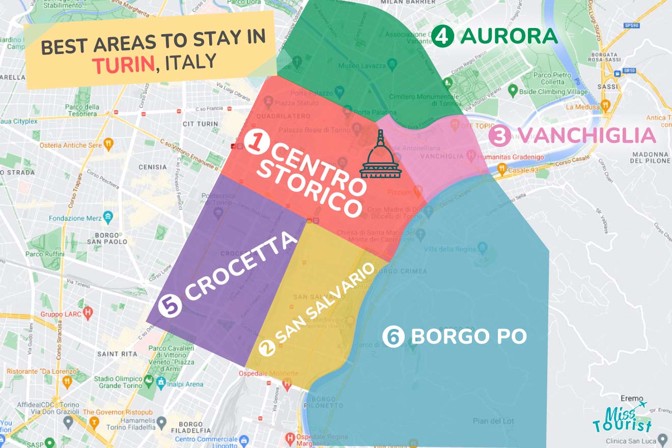 Where to Stay in Turin - 6 INCREDIBLE Areas for a 2025 Trip