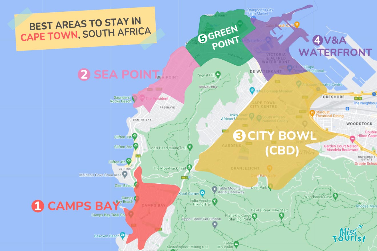 Where to Stay in Cape Town → 5 Top Areas for a 2026 Visit